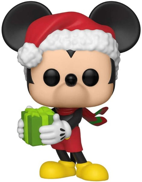 Holiday Mickey w present Funko Pop 455 The Toy Box