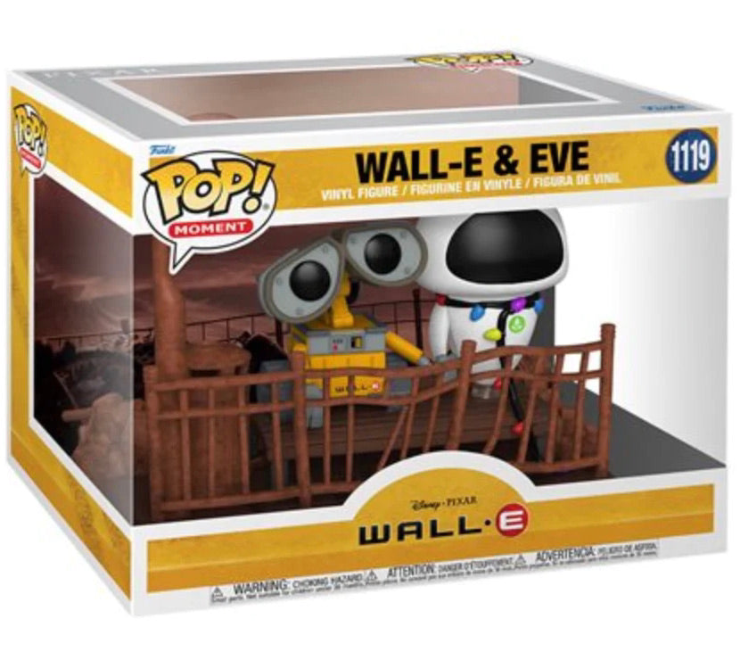 Wall-E & Eve Moment (Wall-E) DELUXE Funko Pop #1119 – The Toy Box