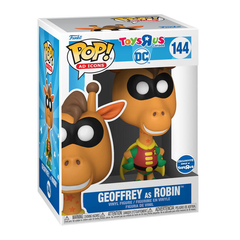 Geoffrey as Robin (Toys R Us) Exclusive Funko Pop #144 – The Toy Box